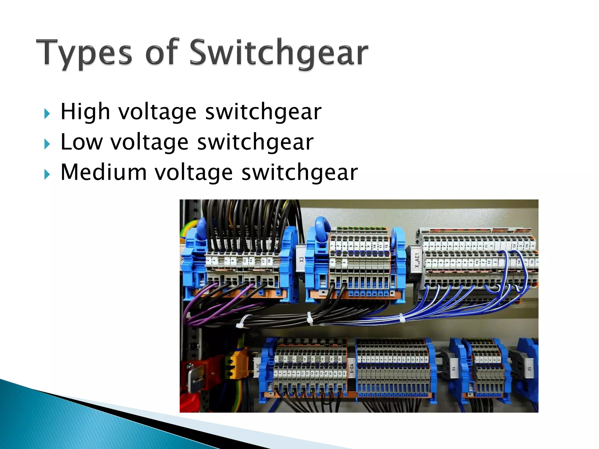 Intro to Switchgear and its working | PDF