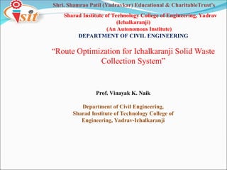 Solid Waste Management Route Optimization | PPT