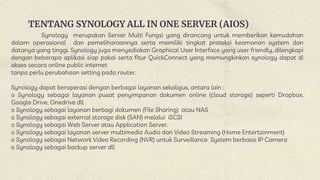 Mengenal lebih detail tentang synology dan cara penggunaannya dalam ...