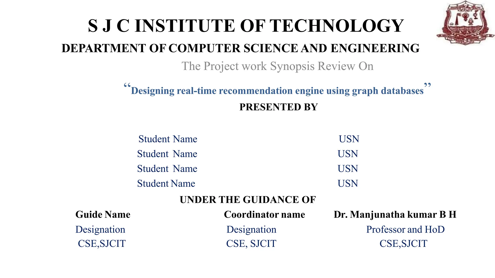 Designing real-time recommendations engine using graph databases.pptx