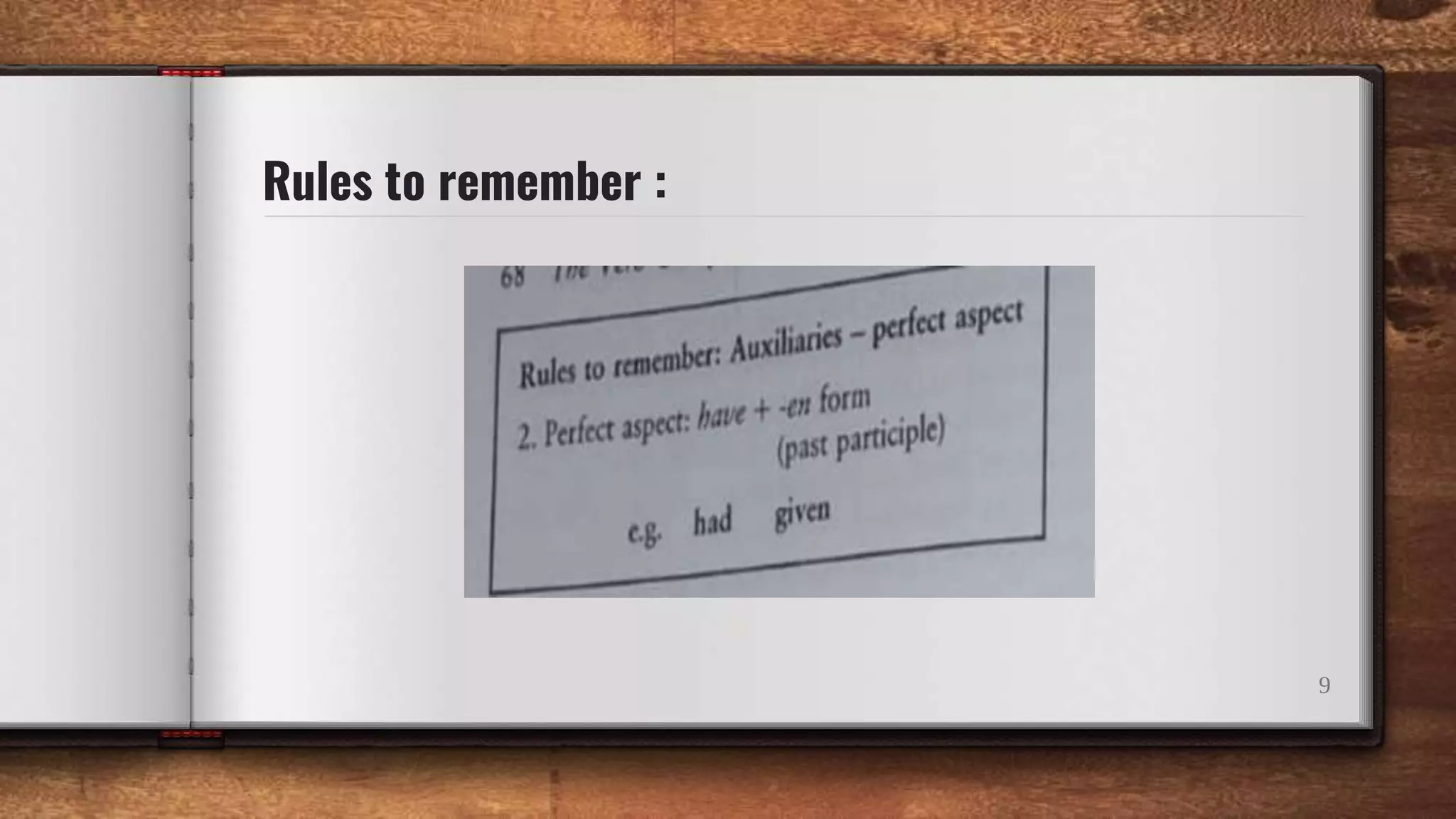 Ppt syntax group 10 primary auxiliary verb | PPTX