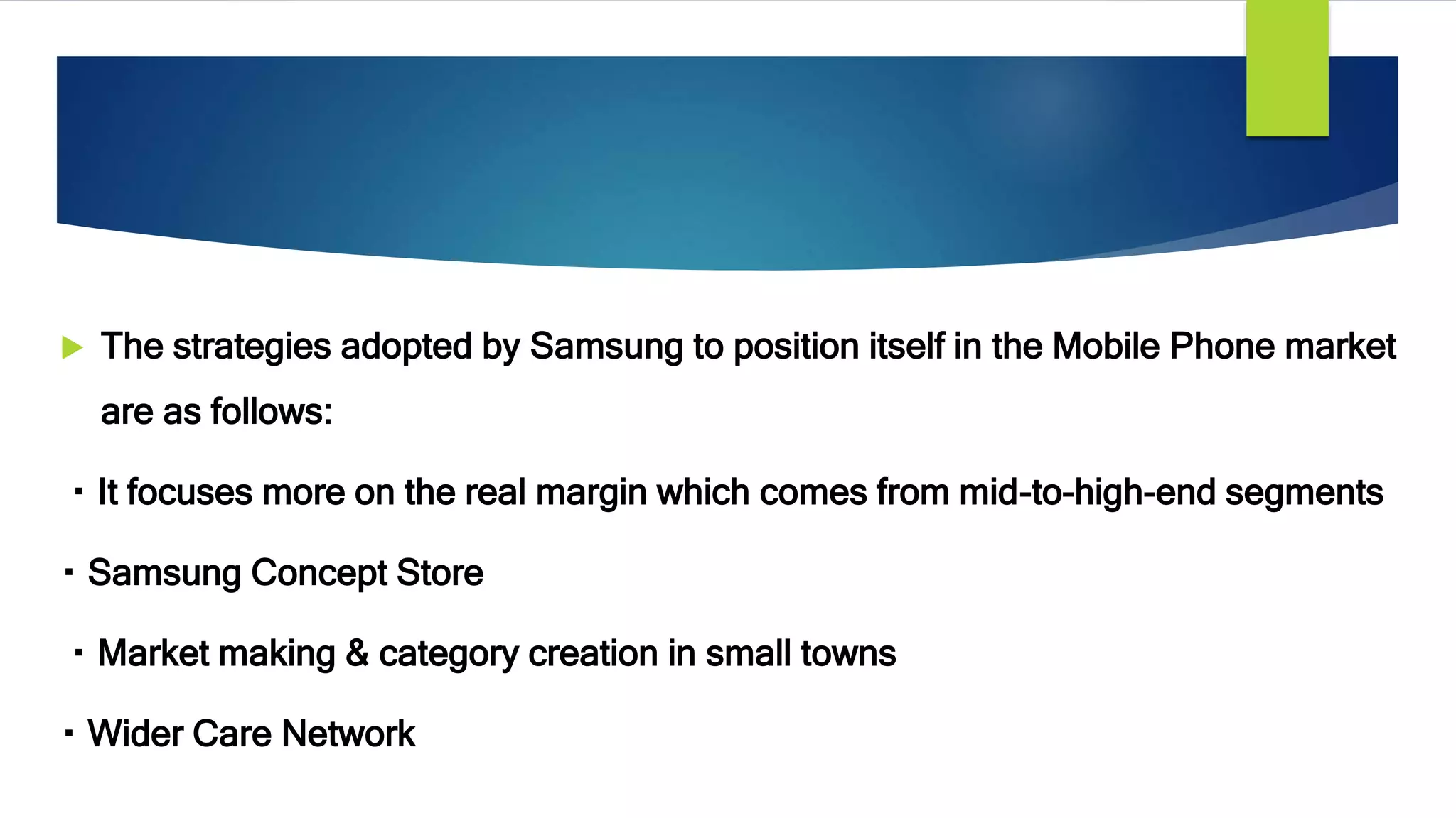 Samsung Segmentation, Targeting & positioning | PPTX