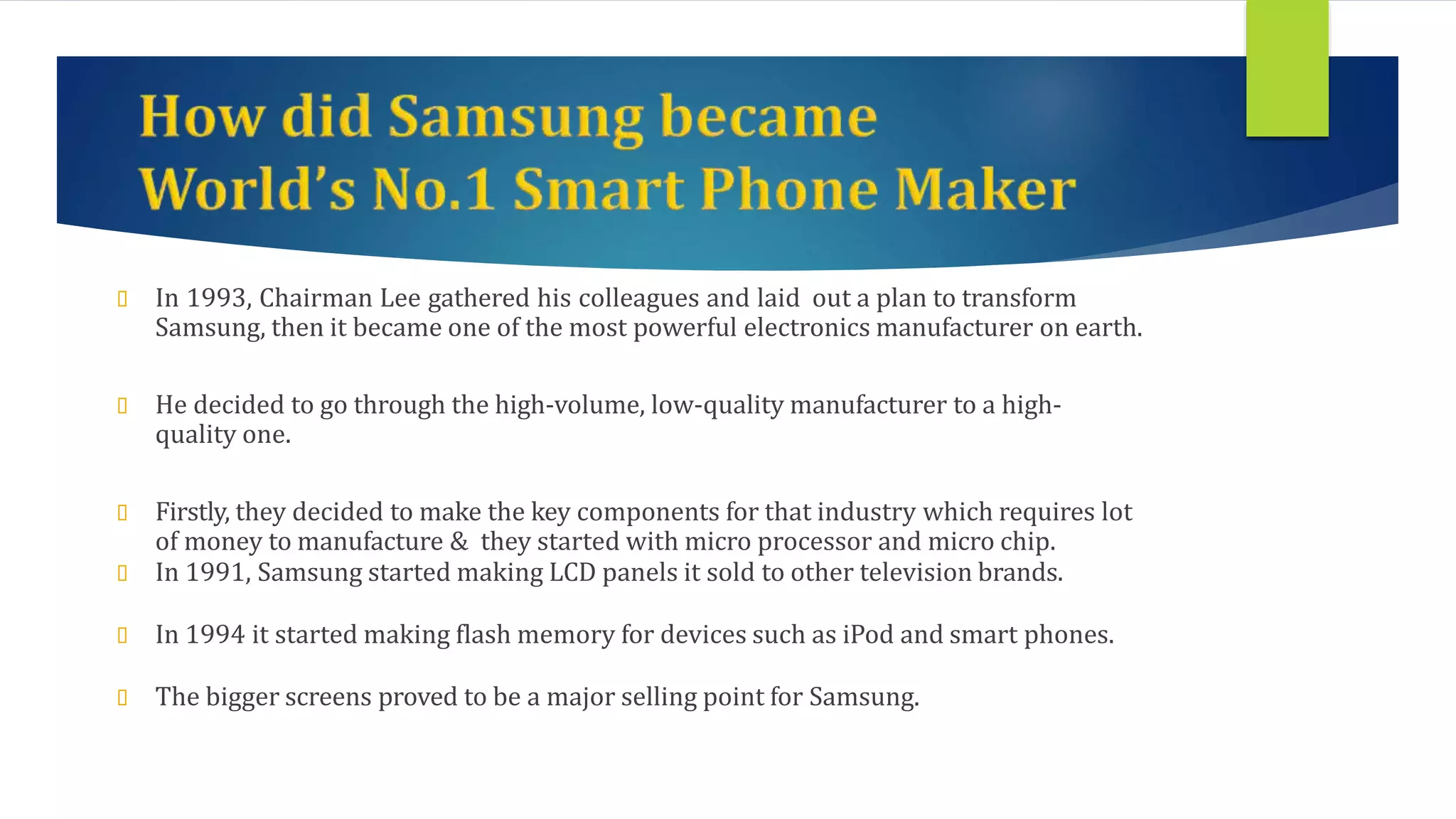 Samsung Segmentation, Targeting & positioning | PPTX
