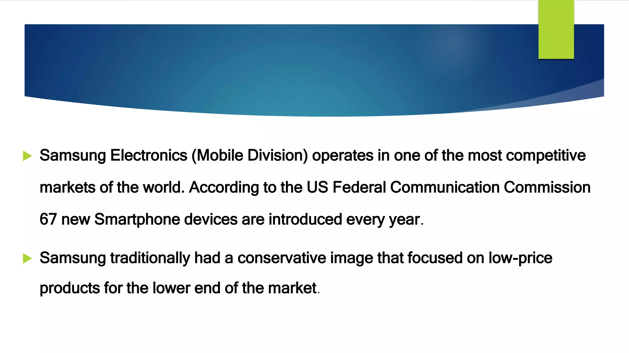 Samsung Segmentation, Targeting & positioning | PPTX