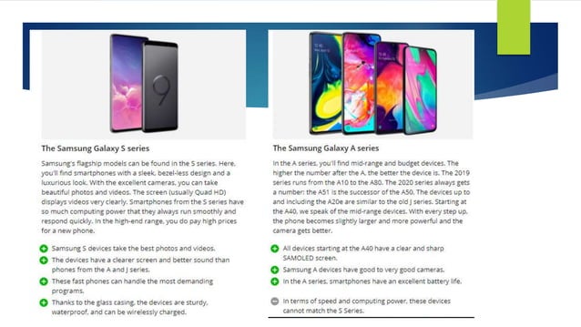 Samsung Segmentation, Targeting & positioning | PPTX | Phone Services ...