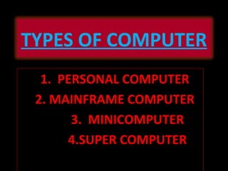 basics of the computer system part -1 | PPT | Desktops | Computing