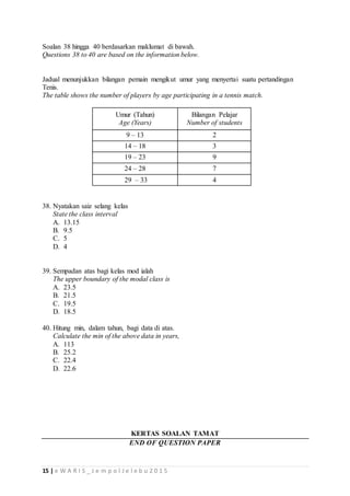 Ppt t4 matematik kertas 1 | DOCX