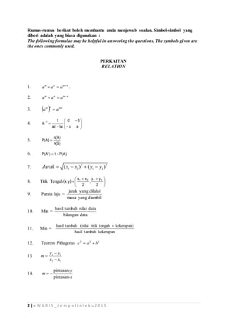 Ppt t4 matematik kertas 1 | DOCX