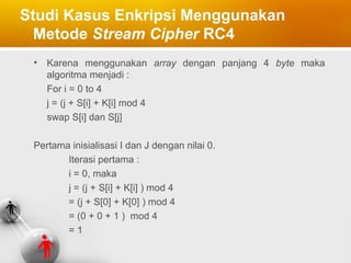 Enkripsi RC4 | PPT