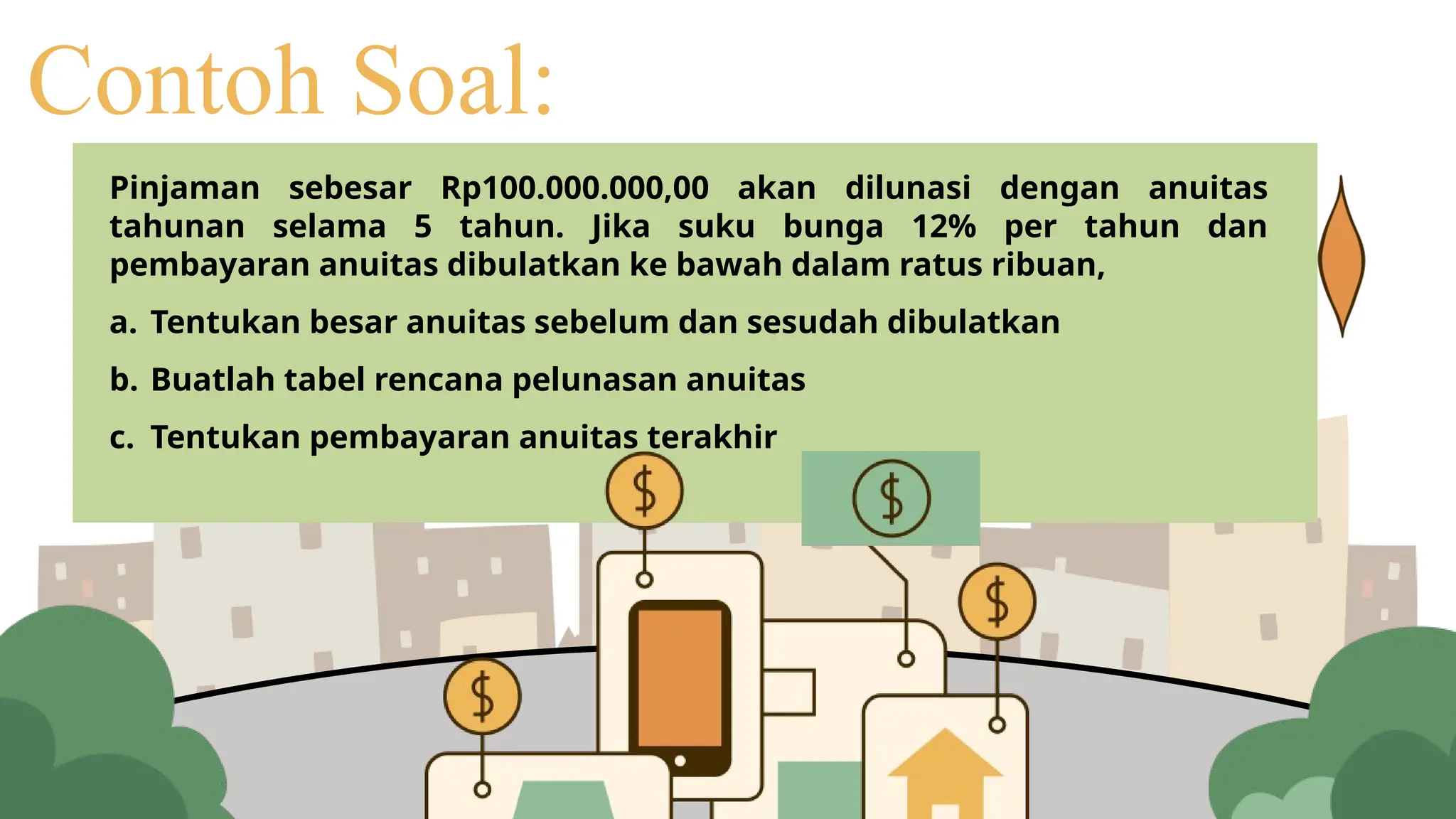 PPT TABEL PELUNASAN & ANUITAS PINJAMAN OBLIGASI.pptx