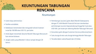 PPT TABUNGAN PENDIDIKAN BANK PEMERINTAH UNTUK PENGETAHUAN KEUANGAN | PPT