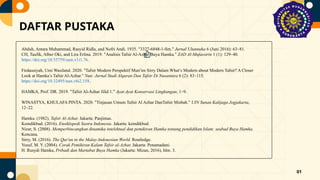 Menyelami Karakteristik Tafsir Modern; Tafsir Al-Azhar Karya Buya Hamka ...