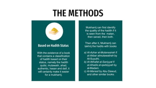 PPT Takhrij Hadits - Penelusuran Sanad Matan dan Perawi hadis | PPT