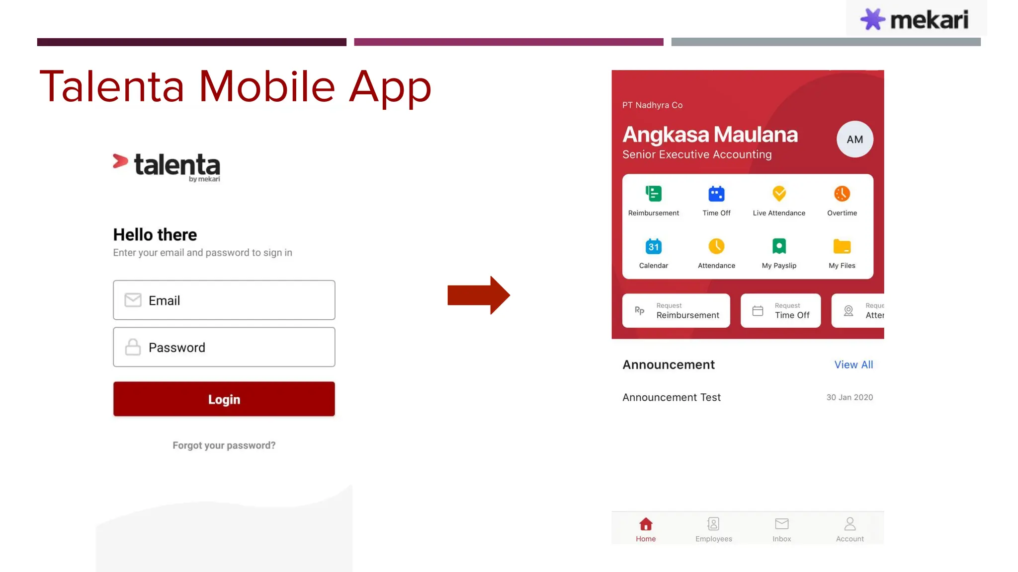 PPT Talenta for employee and guidance for user | PDF