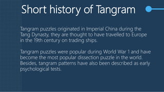 Ppt tangram puzzles | PPTX