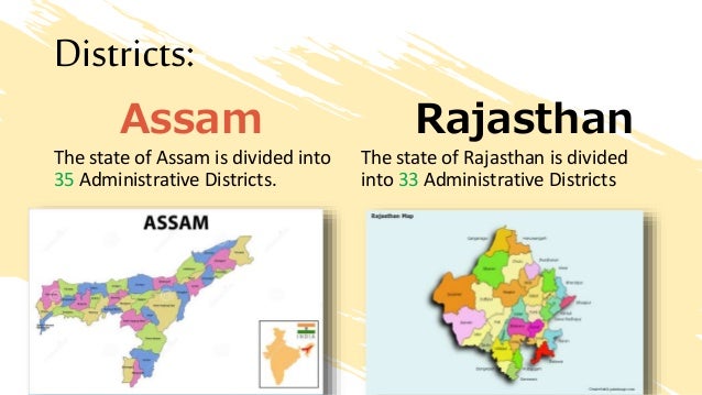 comparative analysis of assam and rajasthan | PPTX