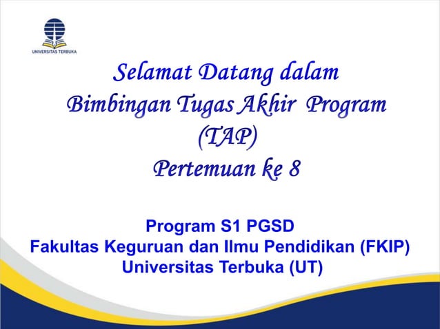 PPT_TAP_8.ppt powerpoint tugas ahir kuliah | PPT