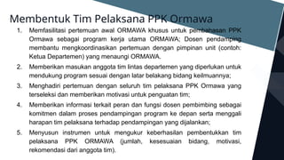 PPT TATA KELOLA DOSEN PENDAMPING PPK ORMAWA | PPTX