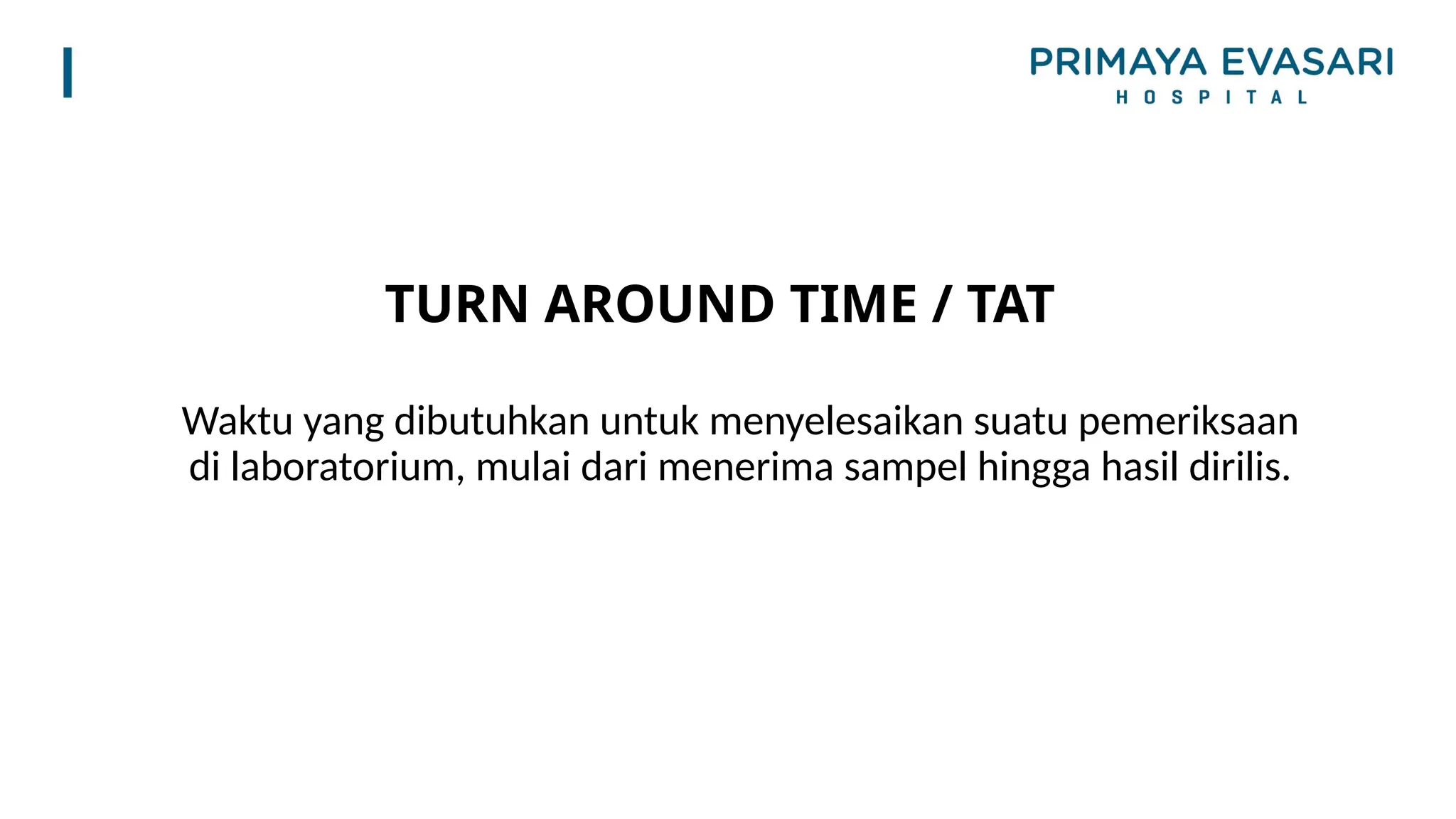 turn around time laboratorium presentation | PPT