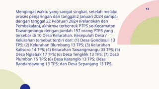 Laporan Akhir Pengawasan Pemilu Serentak 2024 | PPTX