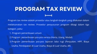 PPT Pengertian dan perbedaan Tax Review & Tax Planning.pdf