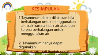 PPT TAYAMMUM | PPTX