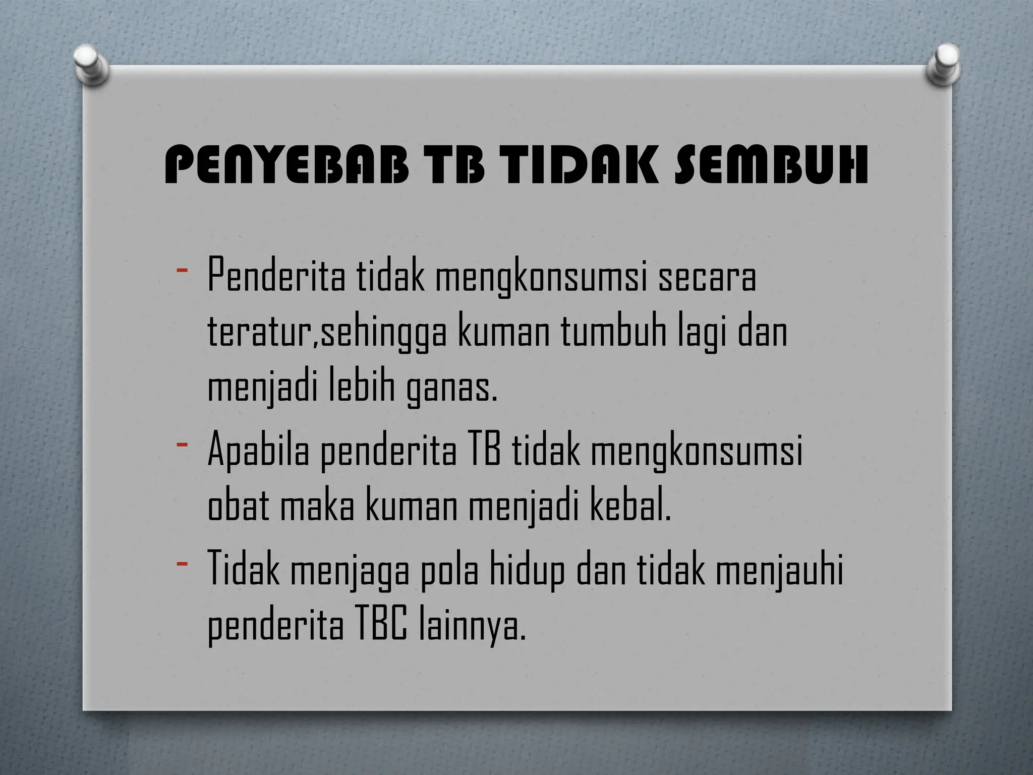 Powerpoint Keperawatan Tuberculosis Paru Pptx
