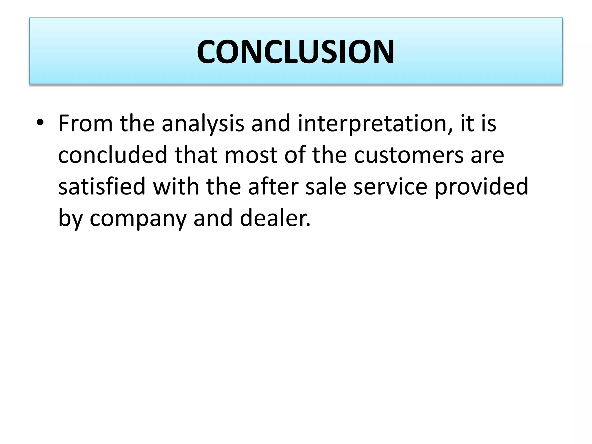 Customer Satisfaction at Sonalika Tractors part 2 | PPTX