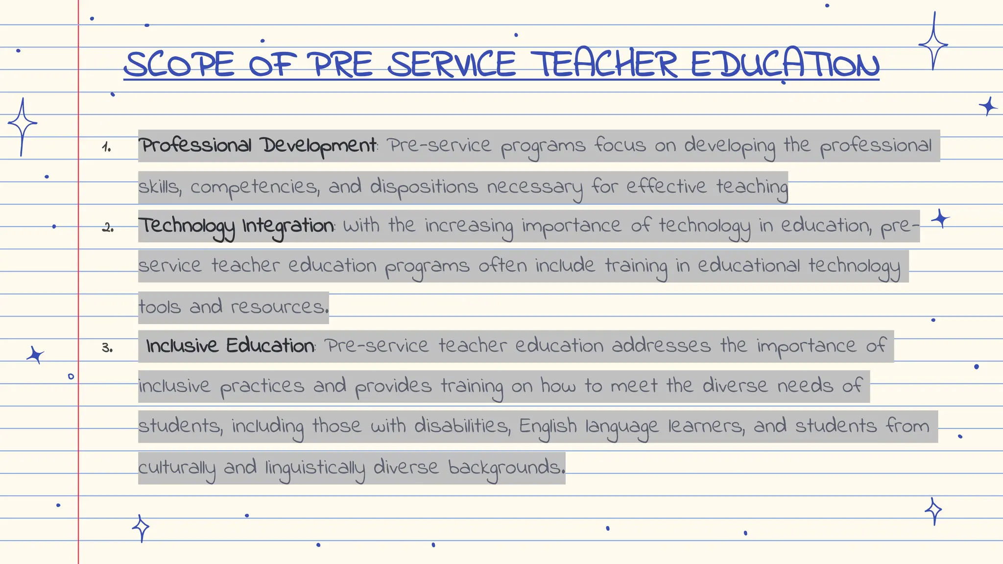 Teacher Education: Pre Service CONCEPT AND IMPORTANCE | PPTX