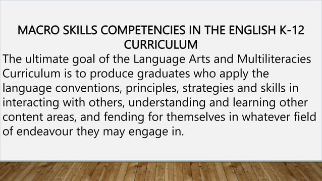 PPT Teaching and Assessment of Macro skills.pptx | Education