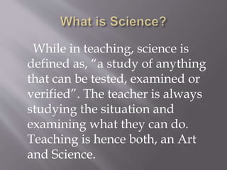 Teaching as an art as well as science.pptx