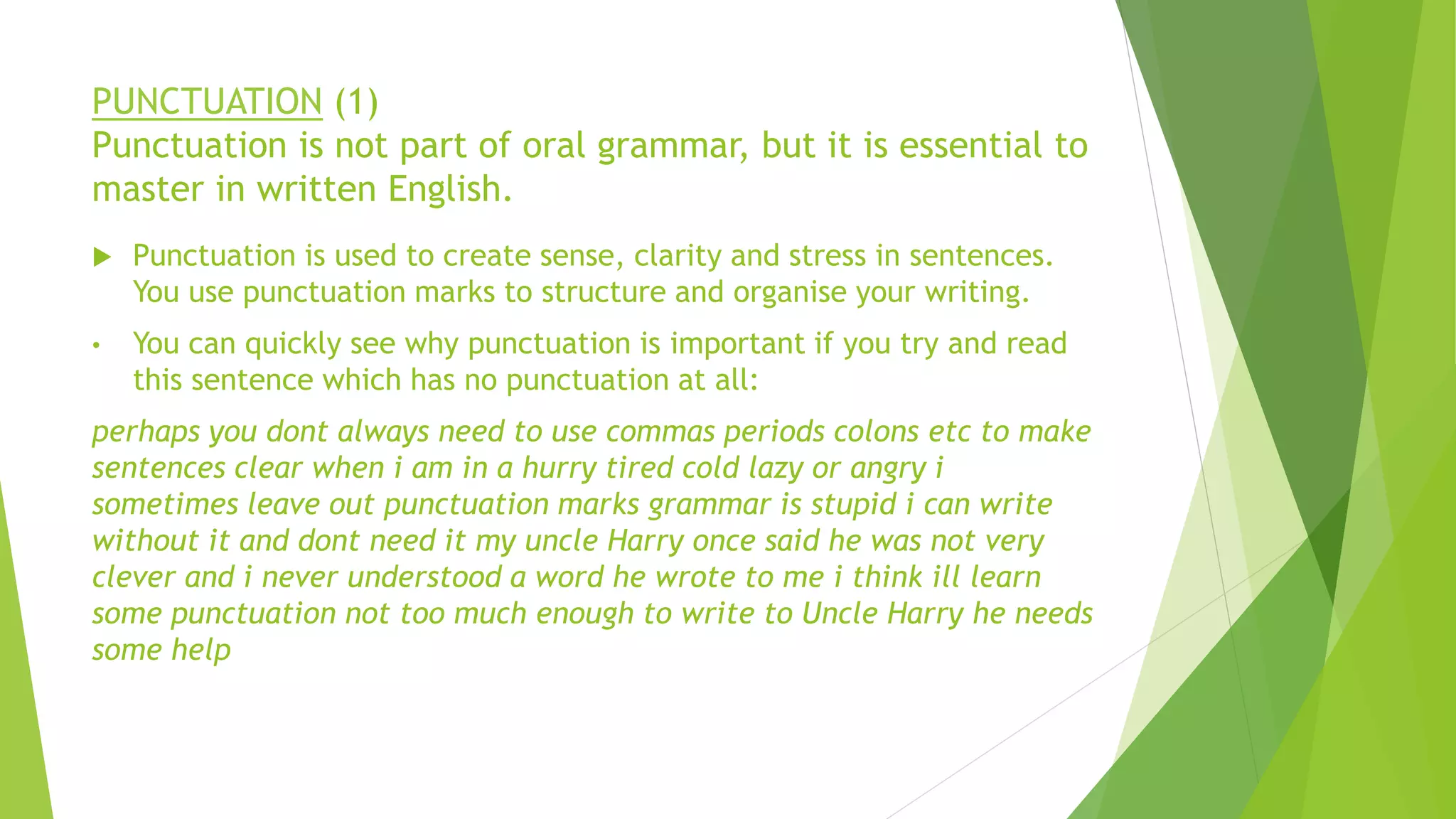 Teaching english grammar | PPTX