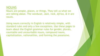 Teaching english grammar | PPTX