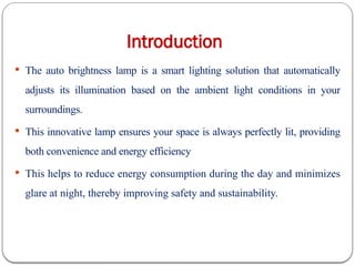 ppt team 4.pptx system management with auto brightness | PPT