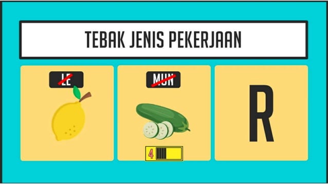 PPT GAMES TEBAK KATA UNTUK ICE BREAKING.pptx | Cooking | Food & Drink