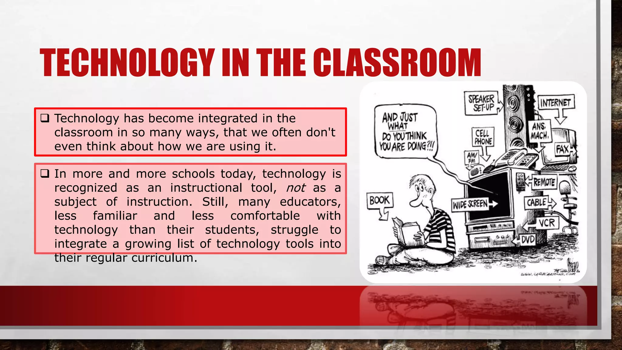 Ppt, technology in the classroom | PPTX Ppt, technology in the classroom | PPTX