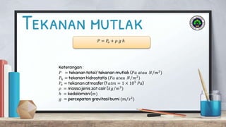 PPT Tekanan Hidrostatis | PPTX