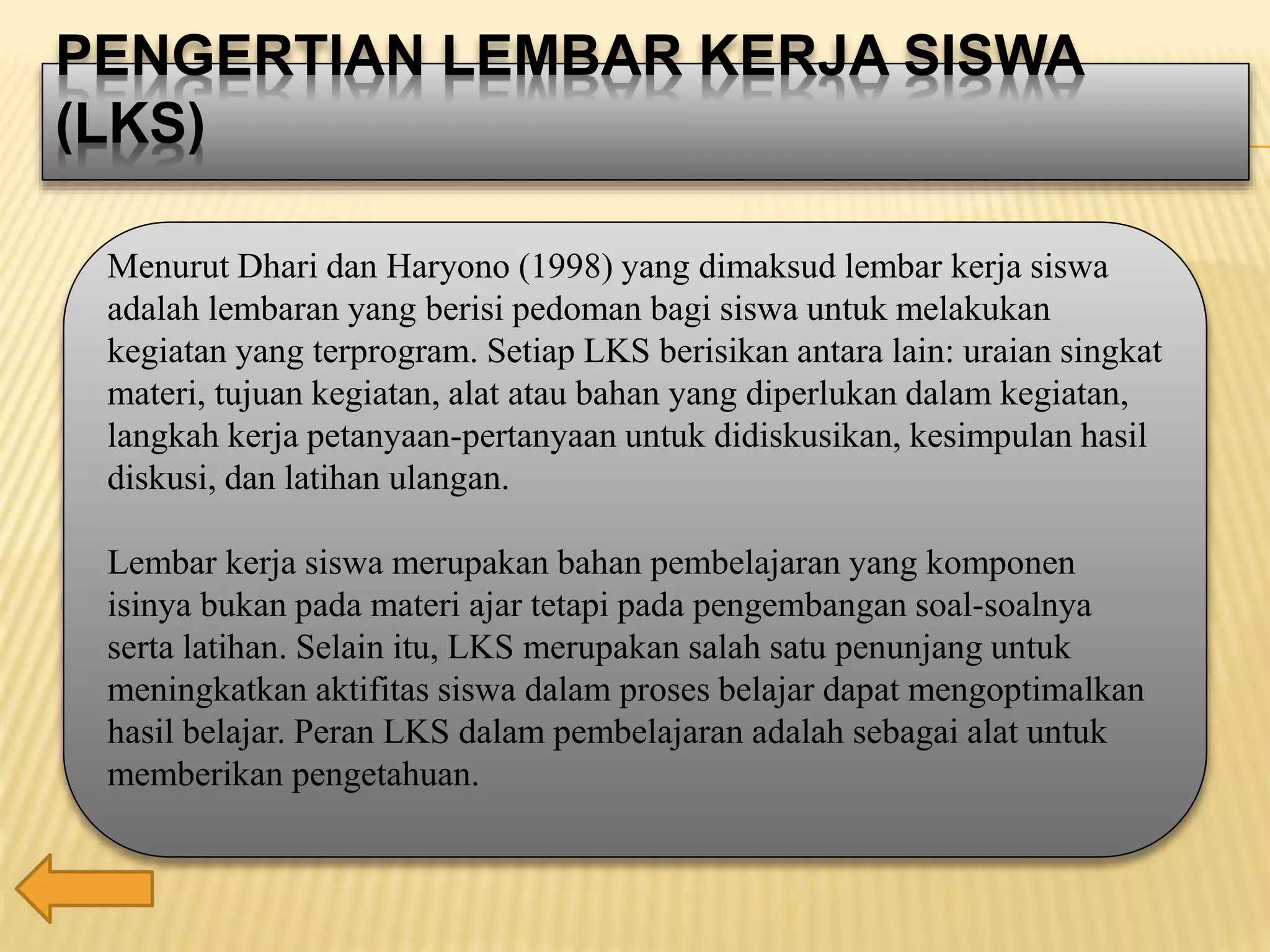 Teknik Pembuatan LKS | PPTX