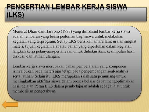 Teknik Pembuatan LKS | PPTX