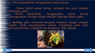 PPT TEKNIK PENGOLAHAN MAKANAN | PPTX