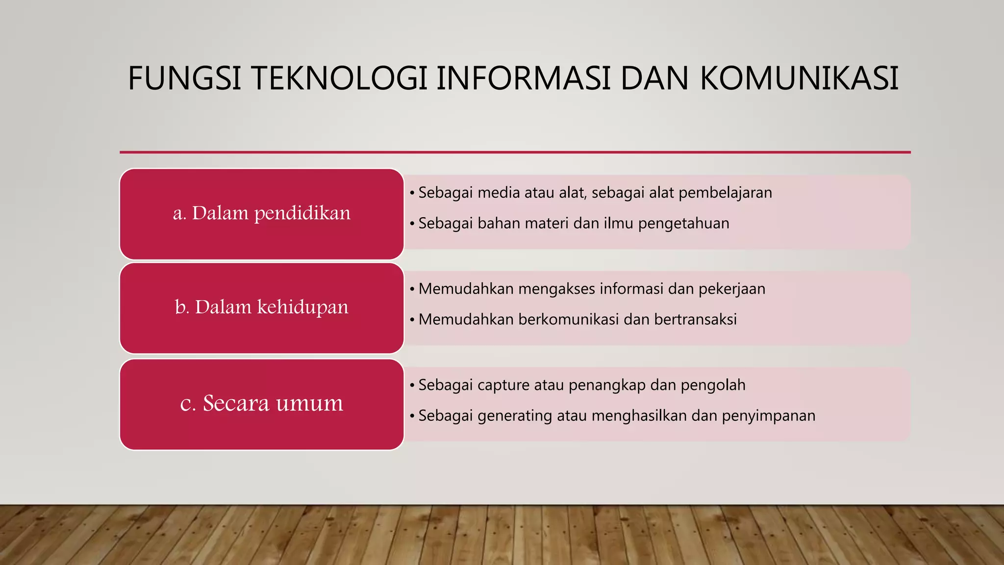 Ppt teknologi informasi dan komunikasi | PPTX