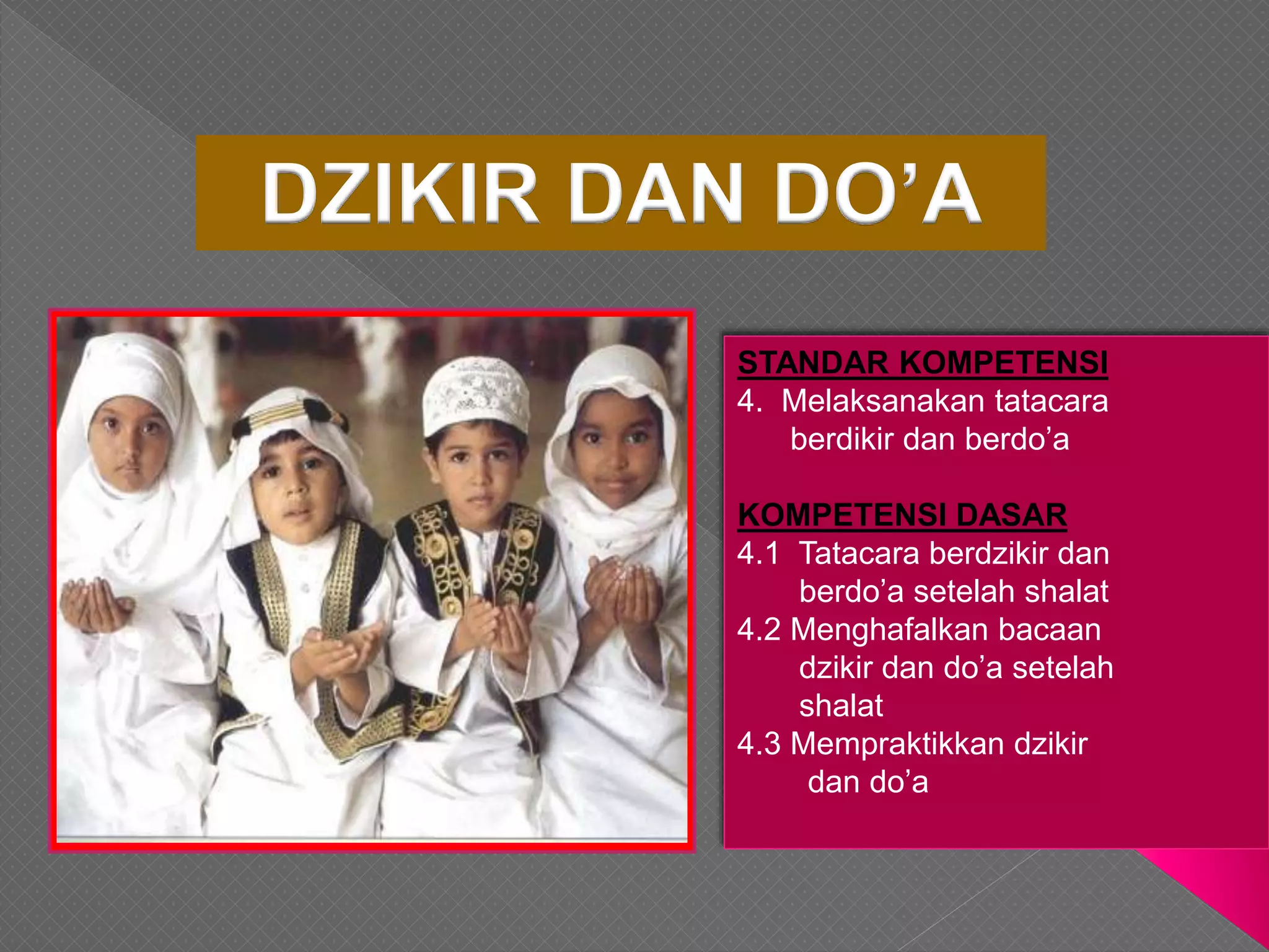 Ppt dzikir dan doa setelah sholat | PPTX