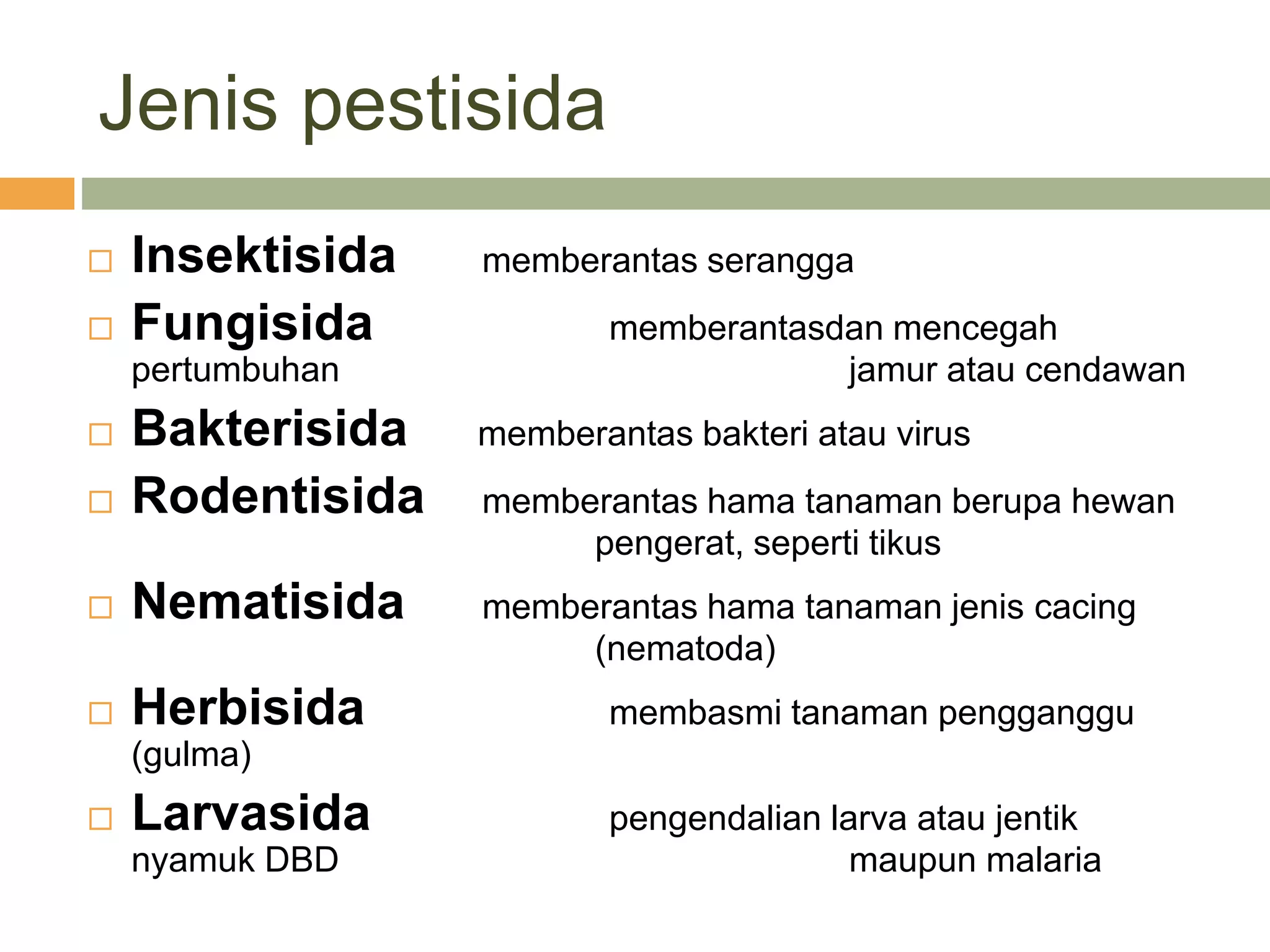 PESTISIDA | PPTX