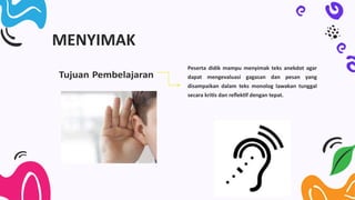 PPT TEKS ANEKDOT (1).pdf Pengertian. ciri-ciri, jenis, struktur | PDF