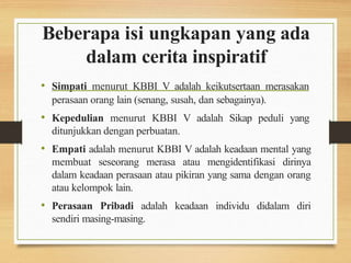 PPT TEKS CERITA INSPIRATIF BAHASA Indonesia.pptx
