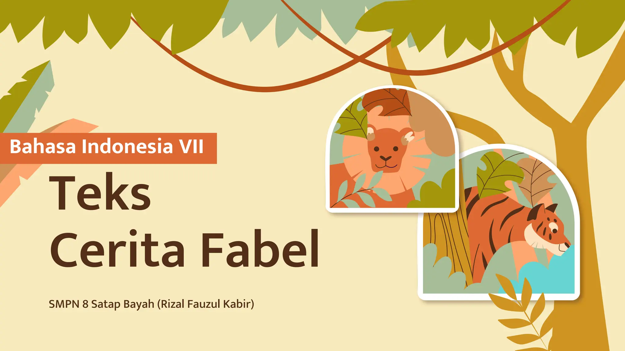 PPT MATERI TEKS FABEL KELAS 7 SEMESTER II.pptx