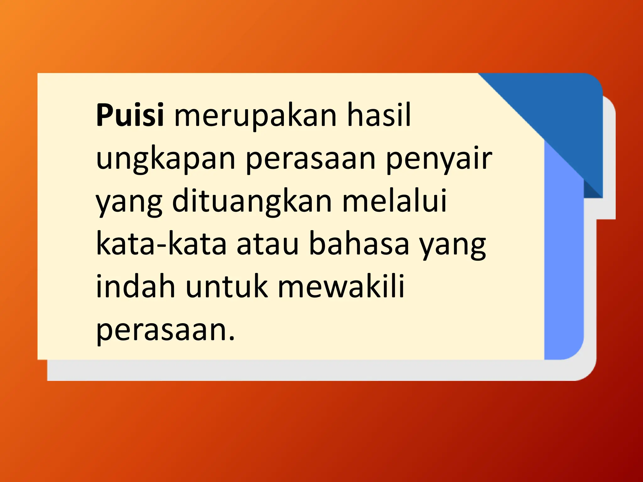 PPT Teks Puisi sebagai bahan ajar di kelas 8 smp | PPTX