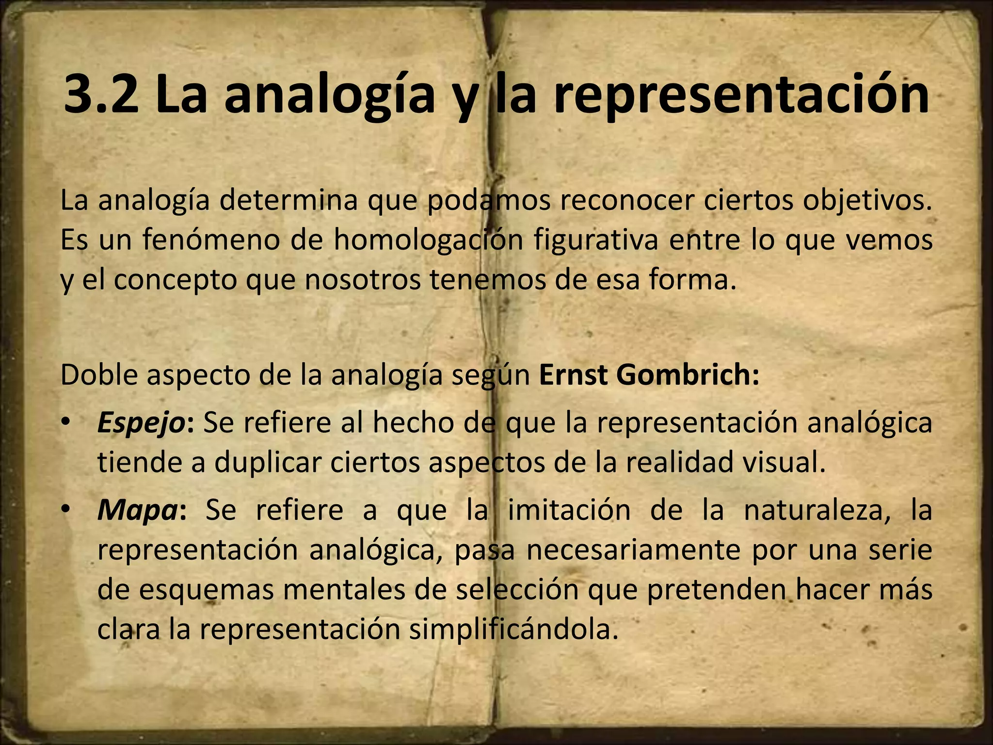 Realidad y representación de la imagen | PPTX