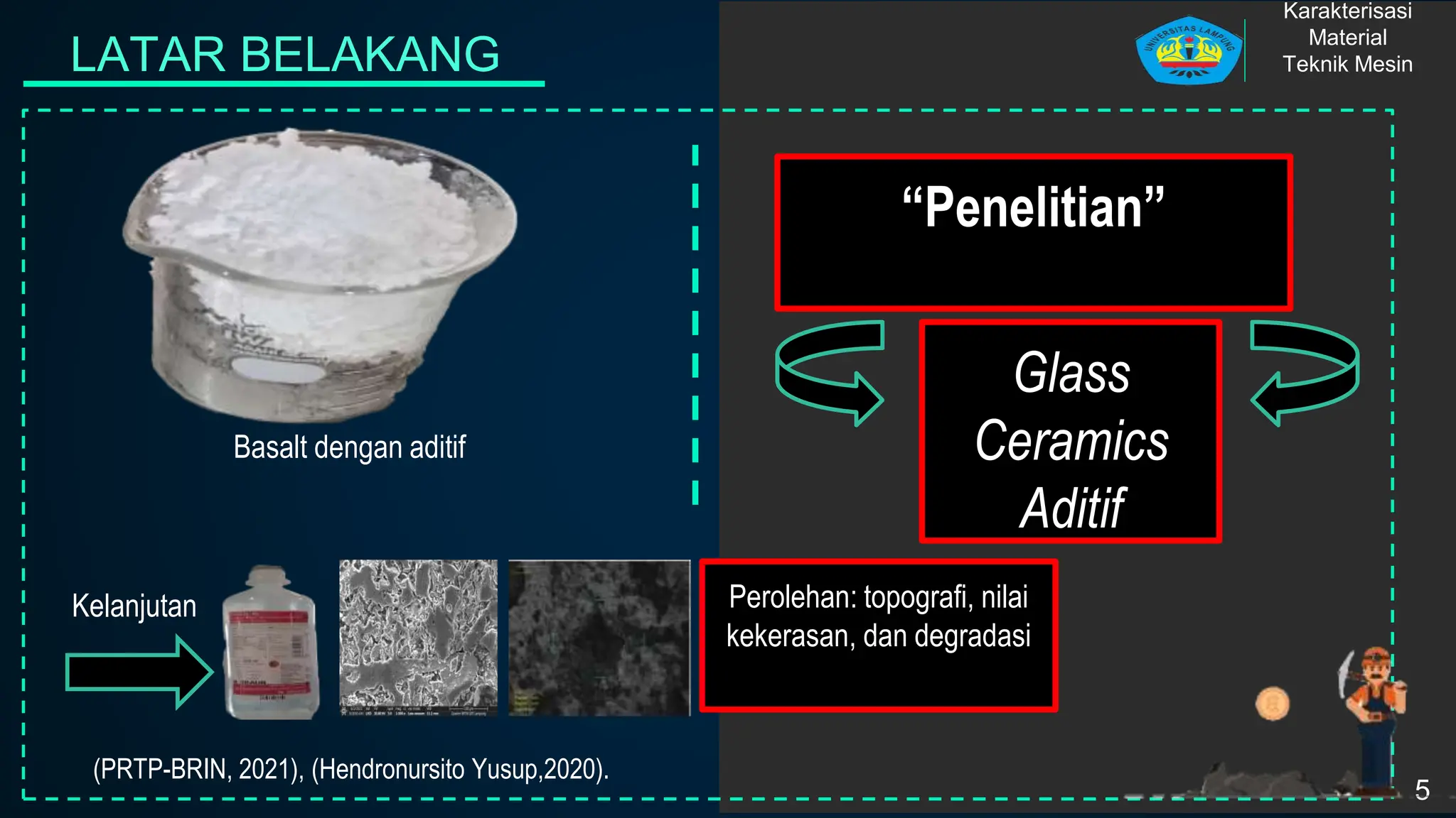 PPT KARAKTERISASI TEM and XRD Basalt GC.pptx