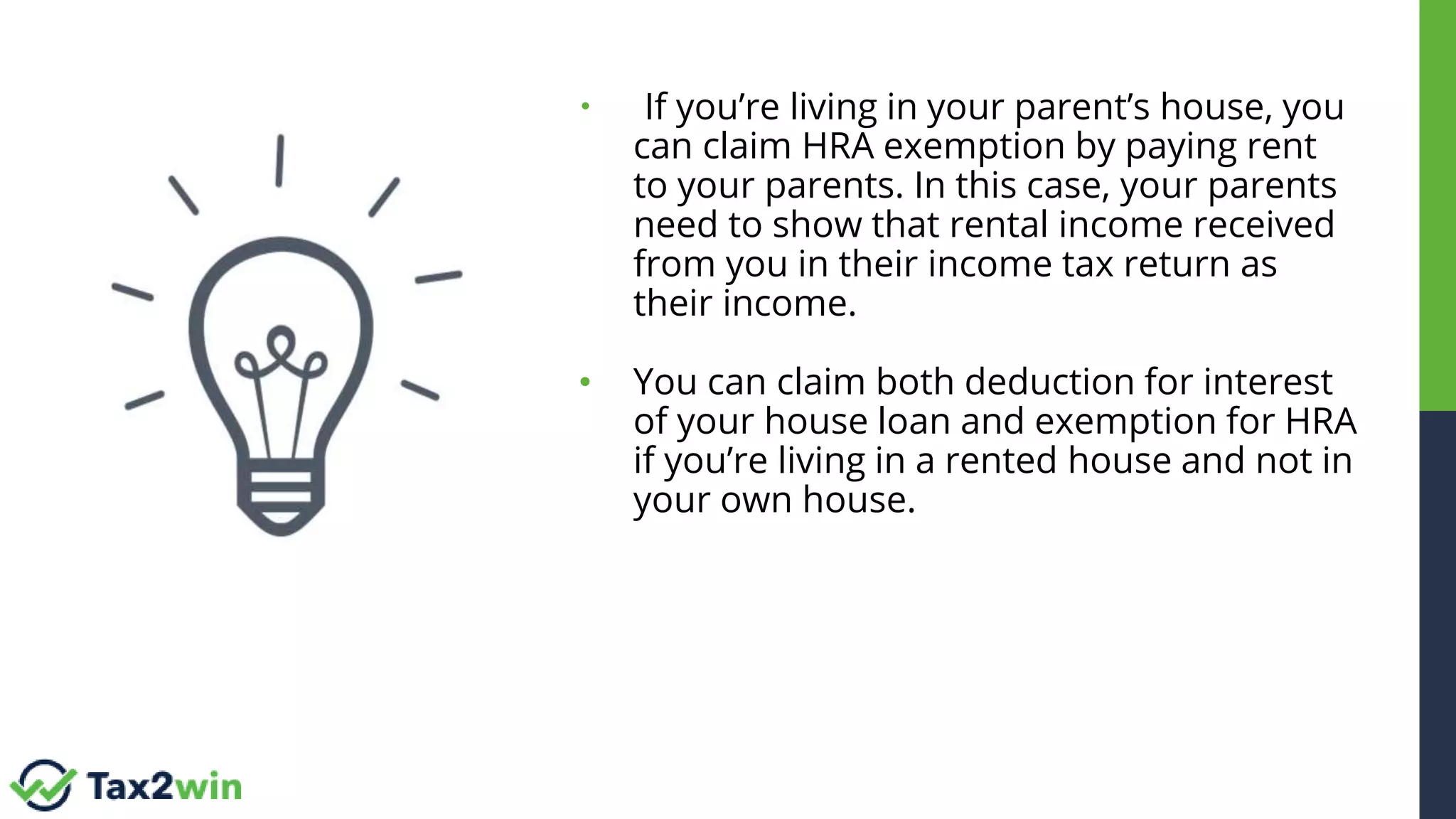 House Rent Allowance | PPTX